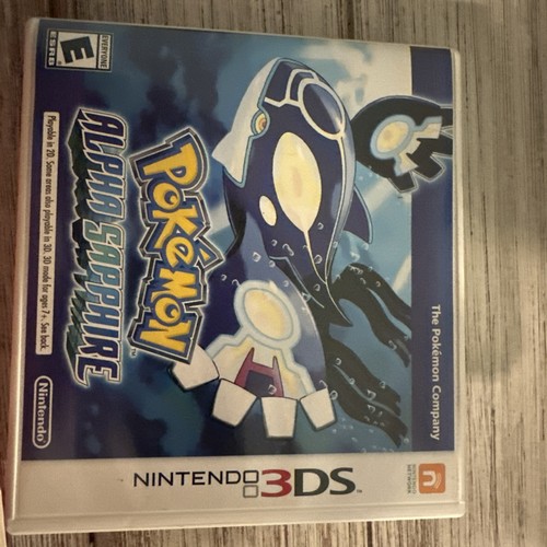 Pokemon Alpha Sapphire Nintendo 3DS Game With Case | eBay