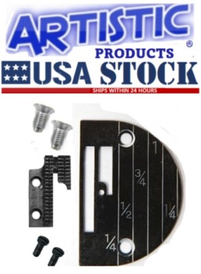 #26605LG Needle Plate,#26603 Feed Dog,SINGLE NEEDLE MACHINE SINGER ...