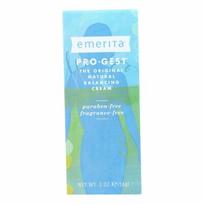 Emerita Pro Gest Natural Balancing Cream Paraben & Fragrance Free 56 g ...