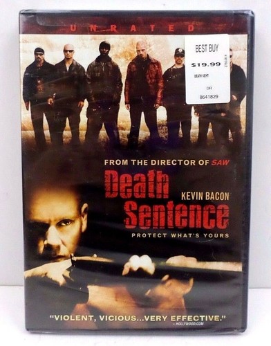 Death Sentence (DVD, Rated & Unrated Footage) Sealed w/ Defects LOOSE ...