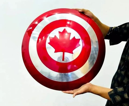 Captain Canada Shield Halloween Special Costume LARP SCA Reenactment 1: ...