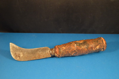Vintage RICHARD'S CURVED BLADE KNIFE Tool CUSTOM HANDLE carpet linoleum ...