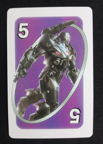 2018 Marvel Avengers Uno Card Purple War Machine #5 | eBay