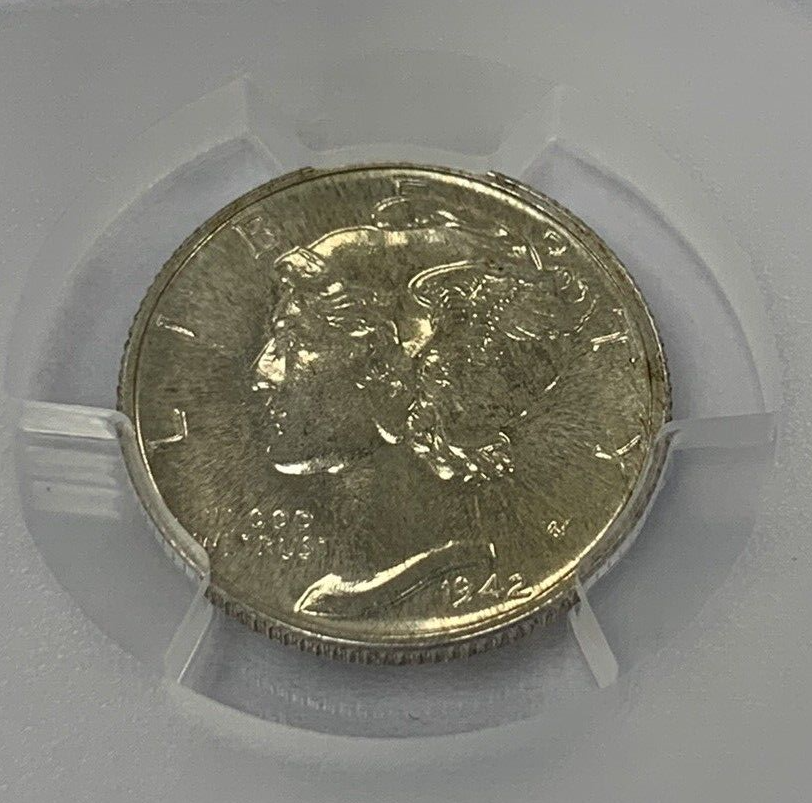 1942 Mercury Dime ~ PROOF ~ PCGS PR66 ~ Gold Shield Label- Z143 | eBay