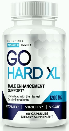 Go Hard XL Male Health Pills to Boost T-levels for Energy and Drive ...
