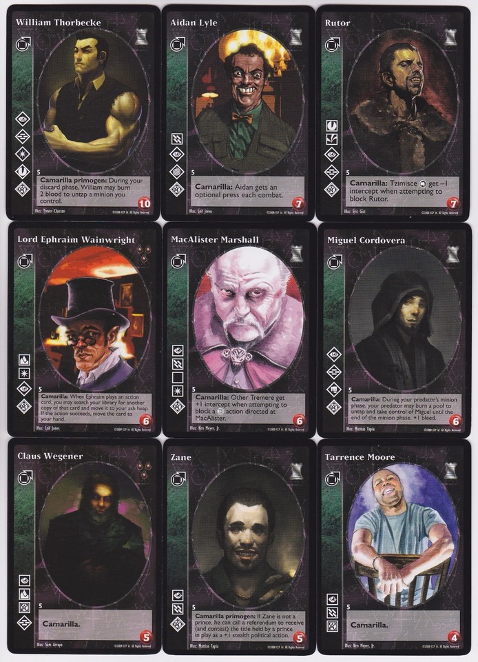 Tremere Crypt G5 Vampires V:TES VTES Vampire CCG | eBay