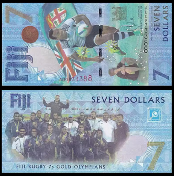 2017 Fiji 7 Dollars Comm. P 120 NEW UNC Banknotes | eBay