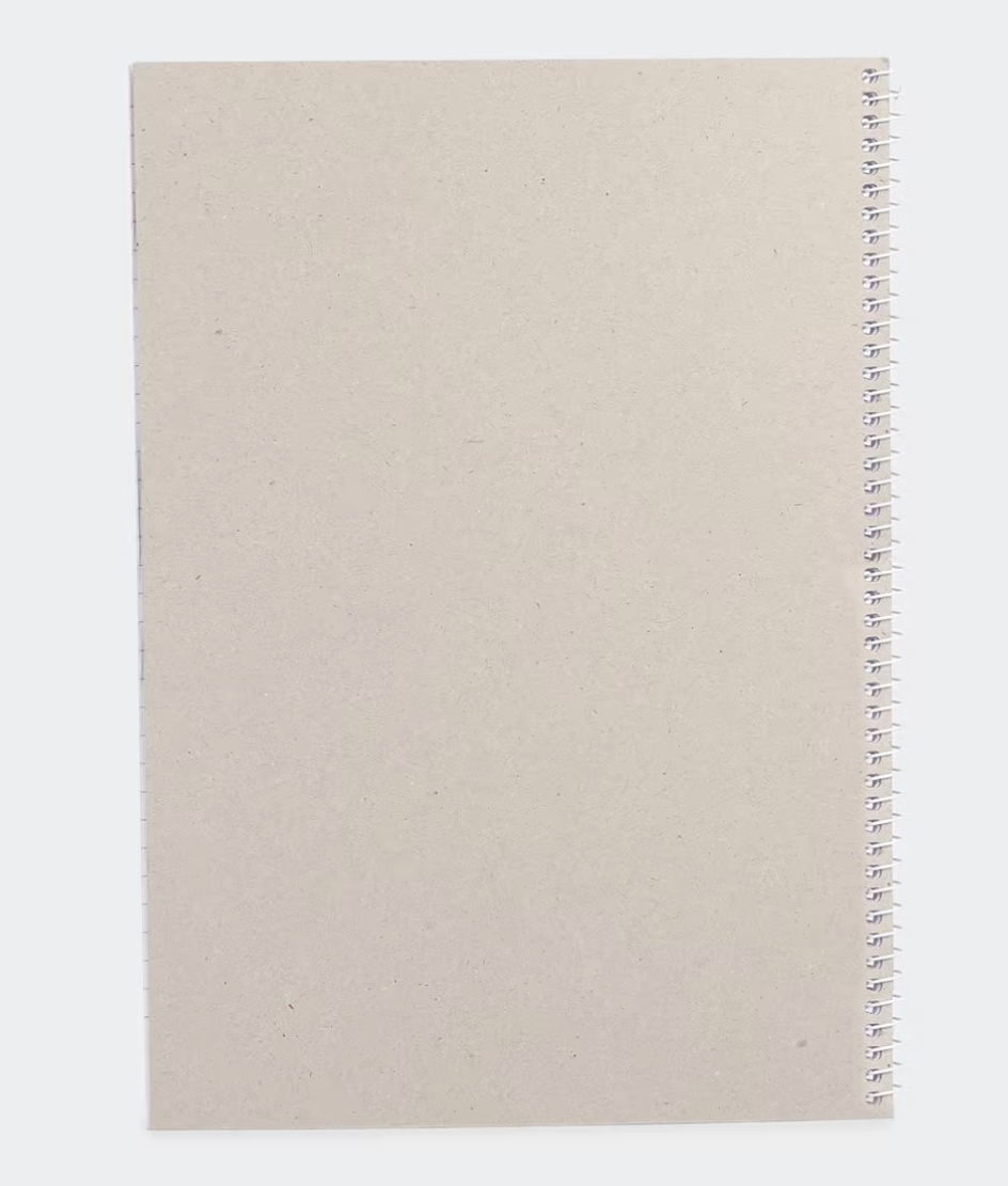 120 Pages A4 Spiral Notebook School Office Note Book 8mm Ruled Pages AU ...