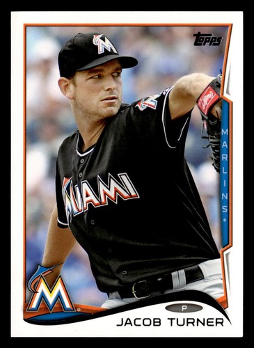 Jacob Turner 2014 Topps #392 Miami Marlins BUY3GET1FREE | eBay