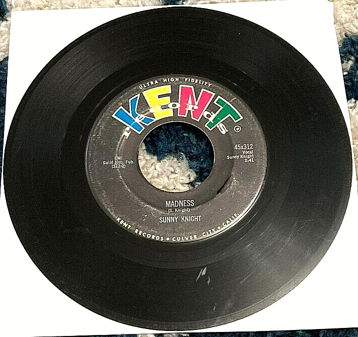 Sunny Knight: Lonely Room/Madness 45 Kent rare R&B G+ HEAR | eBay