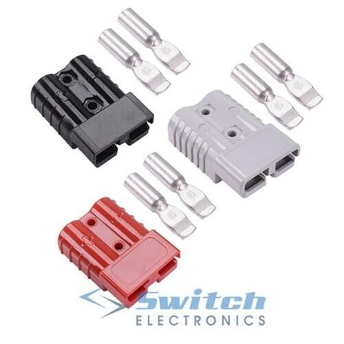 Black Red Grey Power Connectors 175A 600V with Terminals Anderson ...
