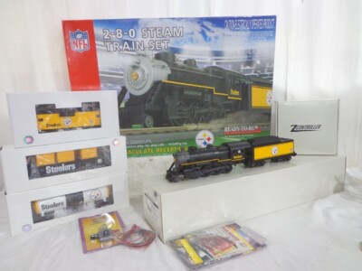 MTH Rail King STEELERS 30-4127-1 PROTO 2.0 train set TESTED w VIDEO! | eBay