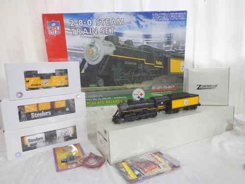 MTH Rail King STEELERS 30-4127-1 PROTO 2.0 train set TESTED w VIDEO! | eBay
