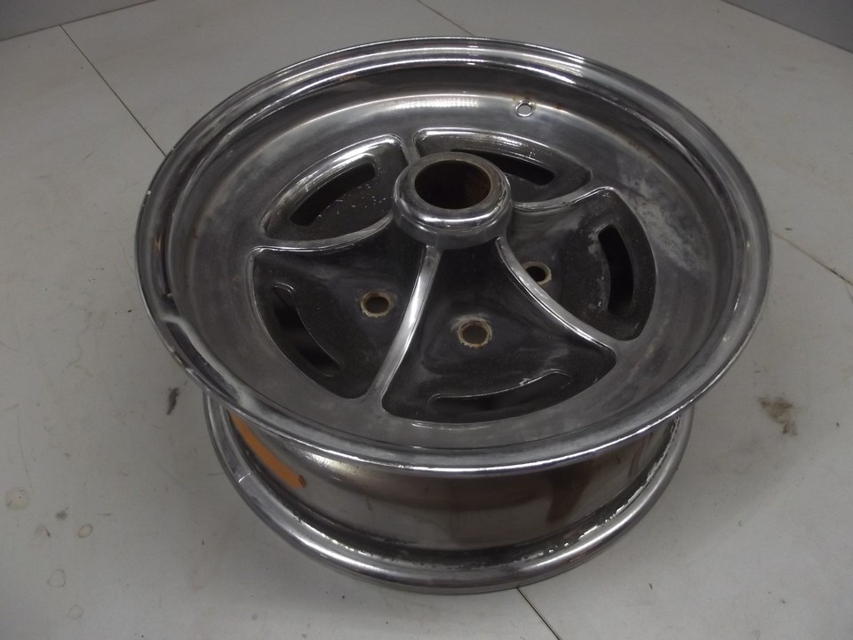 VINTAGE 15X6 BUICK RIVIERA STEEL WHEEL RIM wheels 5on5 chrome used 15 ...