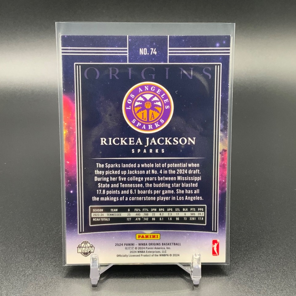 2024 Panini Origins WNBA #74 Rickea Jackson Blue /75 TTC4492 | eBay