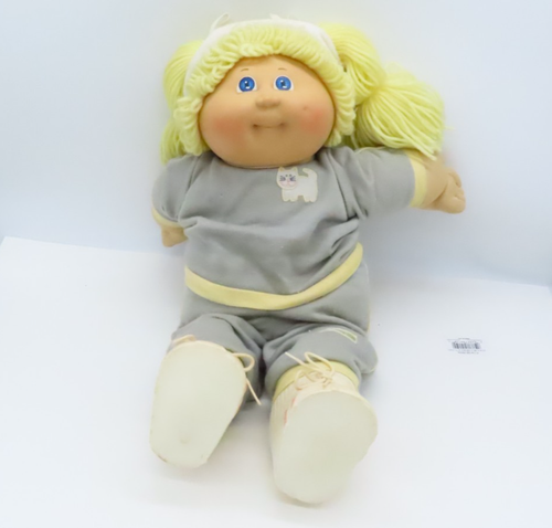Vintage 1978 1982 Cabbage Patch Kids Girl Doll Blonde Hair Blue Eyes | eBay