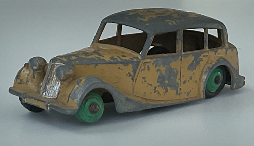 Vintage Dinky Toys 40b Triumph 1800 Saloon Car 1948-1954 Fawn Brown ...