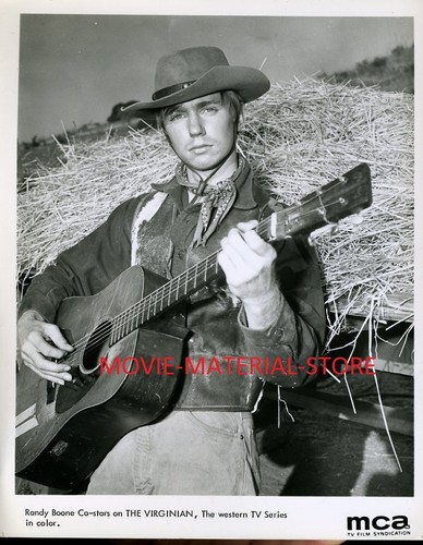Randy Boone The Virginian Original 8x10" Photo #L6129 | eBay