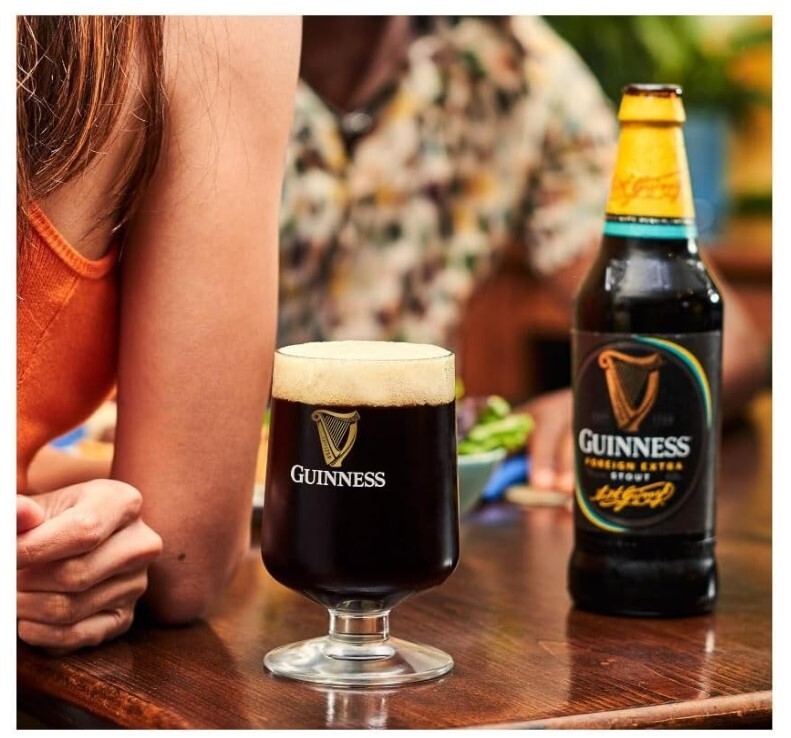 Guinness Nigerian Extra Stout Beer 10 Pack 600ml Bottles Strong 7.5% ...