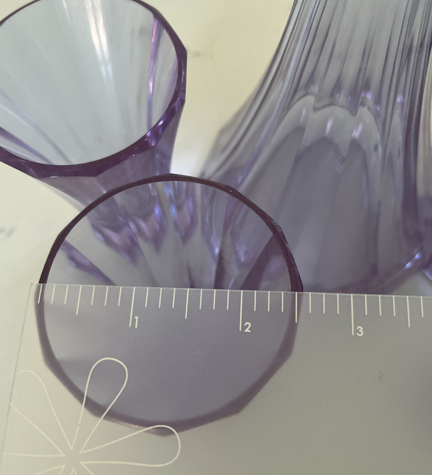 Vintage Moser Purple Decanter And Cordial Set | eBay