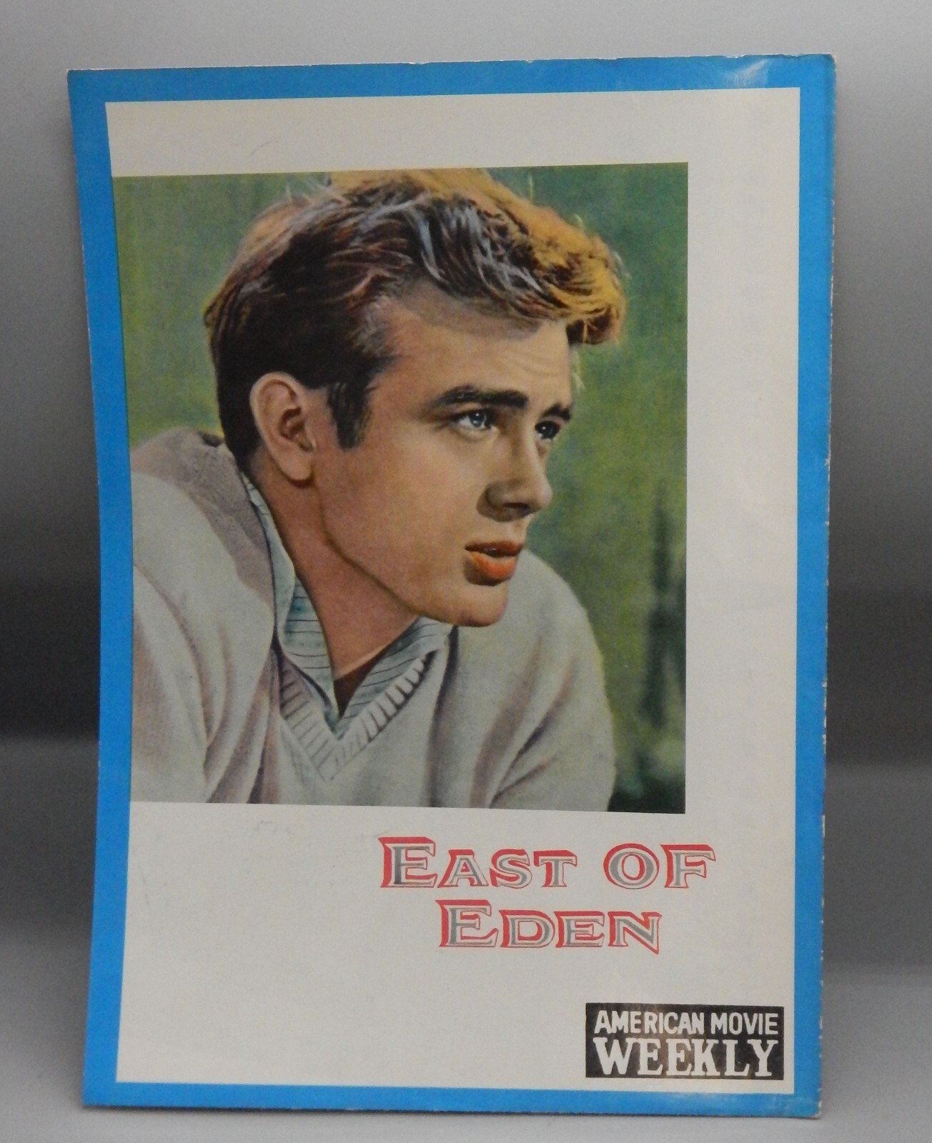 1955 Vintage Japanese JAMES DEAN East of Eden MOVIE PROGRAM magazine ...