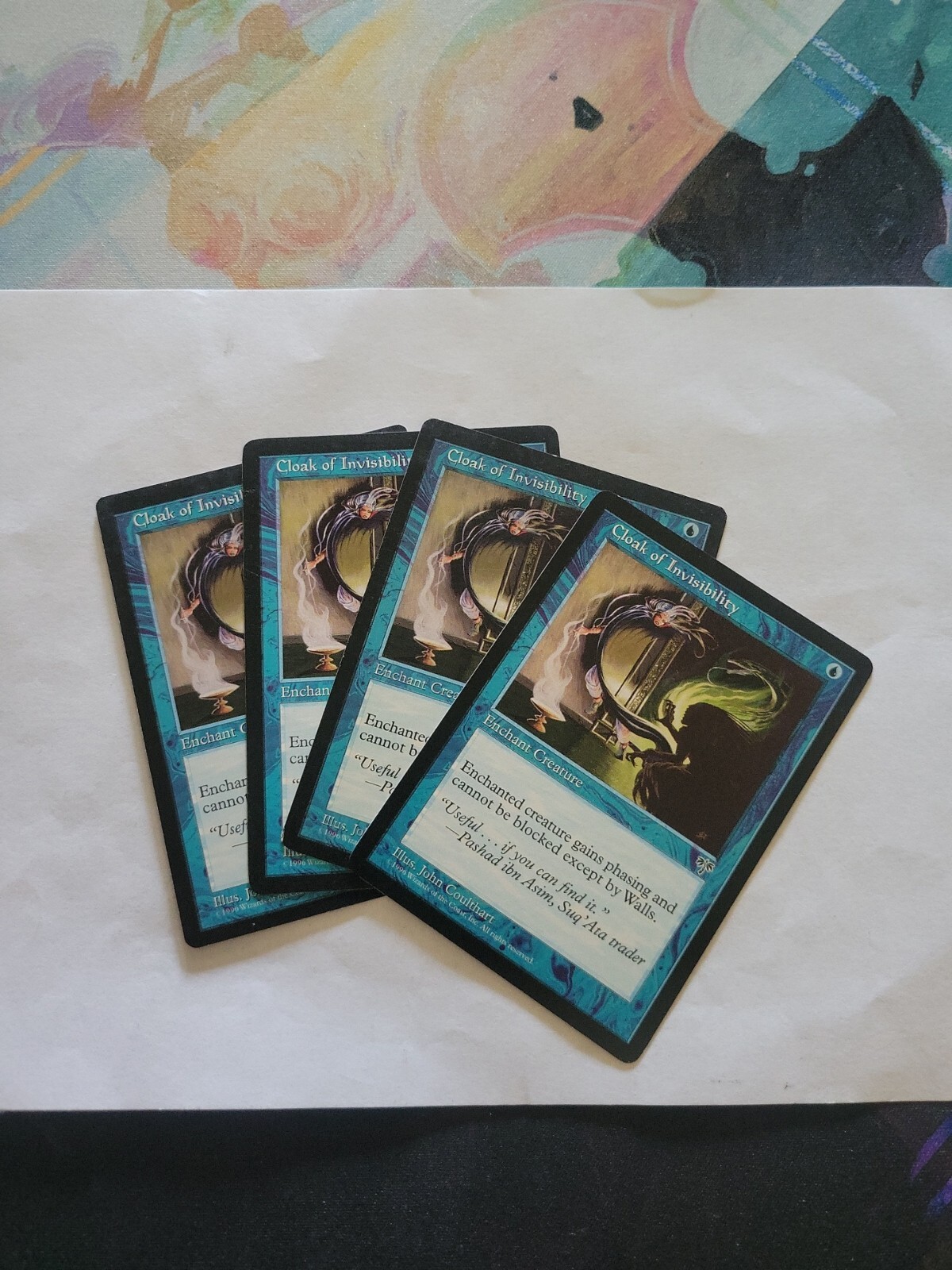 MTG Cloak of Invisibility X 4 | eBay