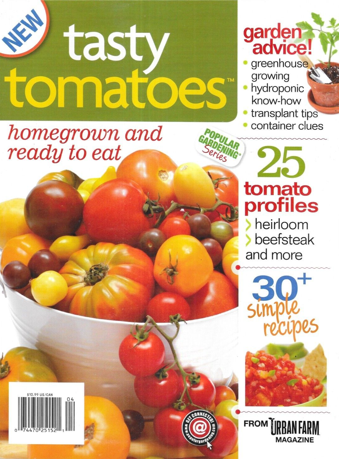 Tasty Tomatoes Magazine Homegrown Garden Advice 25 Profiles Simple ...