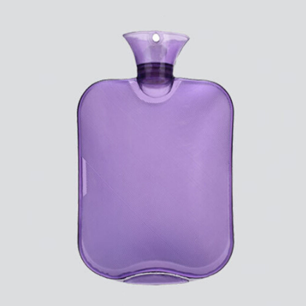 Large PVC Rubber HOT WATER BOTTLE Bag WARM Relaxing Heat / Cold Therapy ...