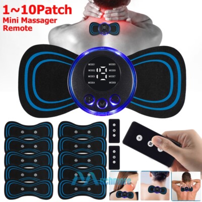 19 Levels Tens Unit Muscle Therapy Pain Relief Stimulator Machine Pulse ...