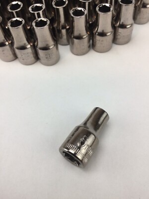 Craftsman 5mm 1/4" Drive 6 Point Shallow Socket G2 43501 MADE IN USA ...