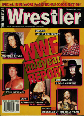 UNDERTAKER/DIESEL The Wrestler Magazine September 1995 SHAWN MICHAELS ...