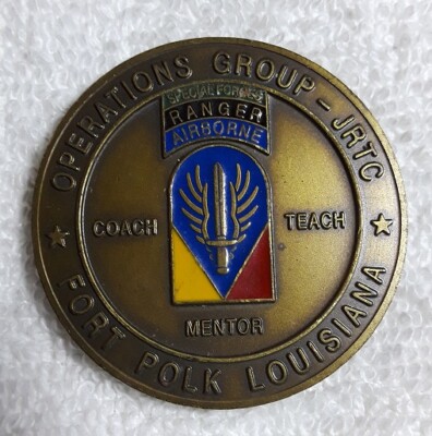 AUTHENTIC AIRBORNE RANGER SPECIAL FORCES JRTC OPS GROUP MENTOR ...