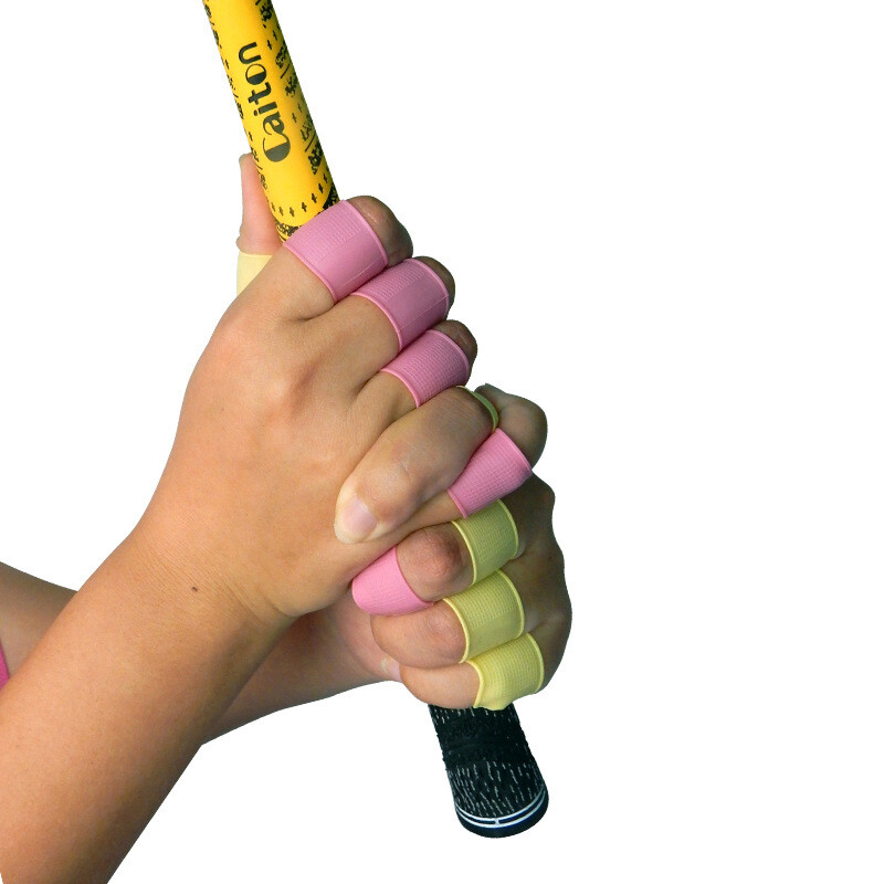 Golf Finger Silicon Sleeve Protector Grip Golf Finger Protection Non ...