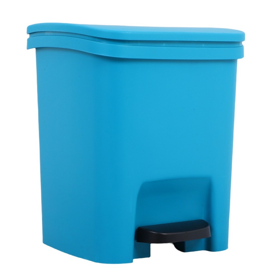 Living Room Trash Can Waste Basket for Office Pedal Bin Step Kitchen | eBay