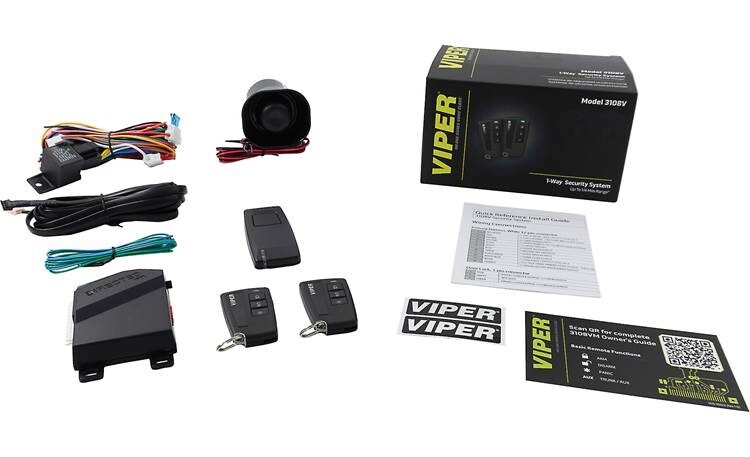 VIPER 3108V / ENHANCED 1-WAY CAR ALARM SECURITY W/KEYLESS ENTRY SYSTEM ...