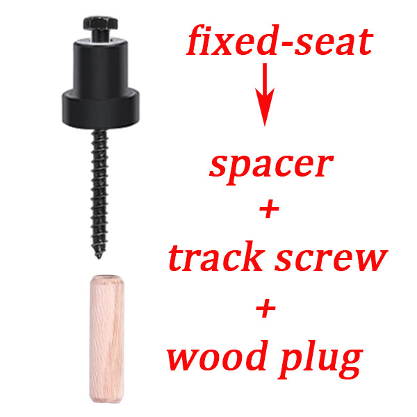 16" 32" Sliding Rail Track Bar for Sliding Barn Door Hardware Kit - No ...