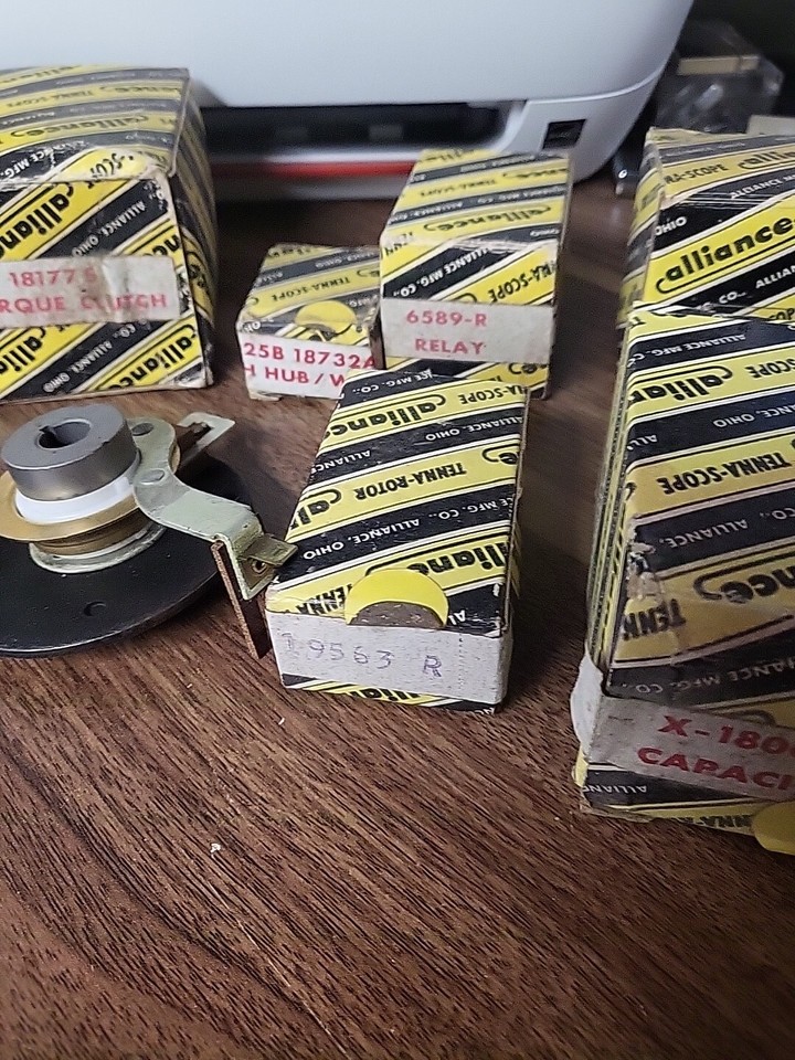 Lot Alliance Tenna-Rotor capacitor torque clutch misc parts lot | eBay