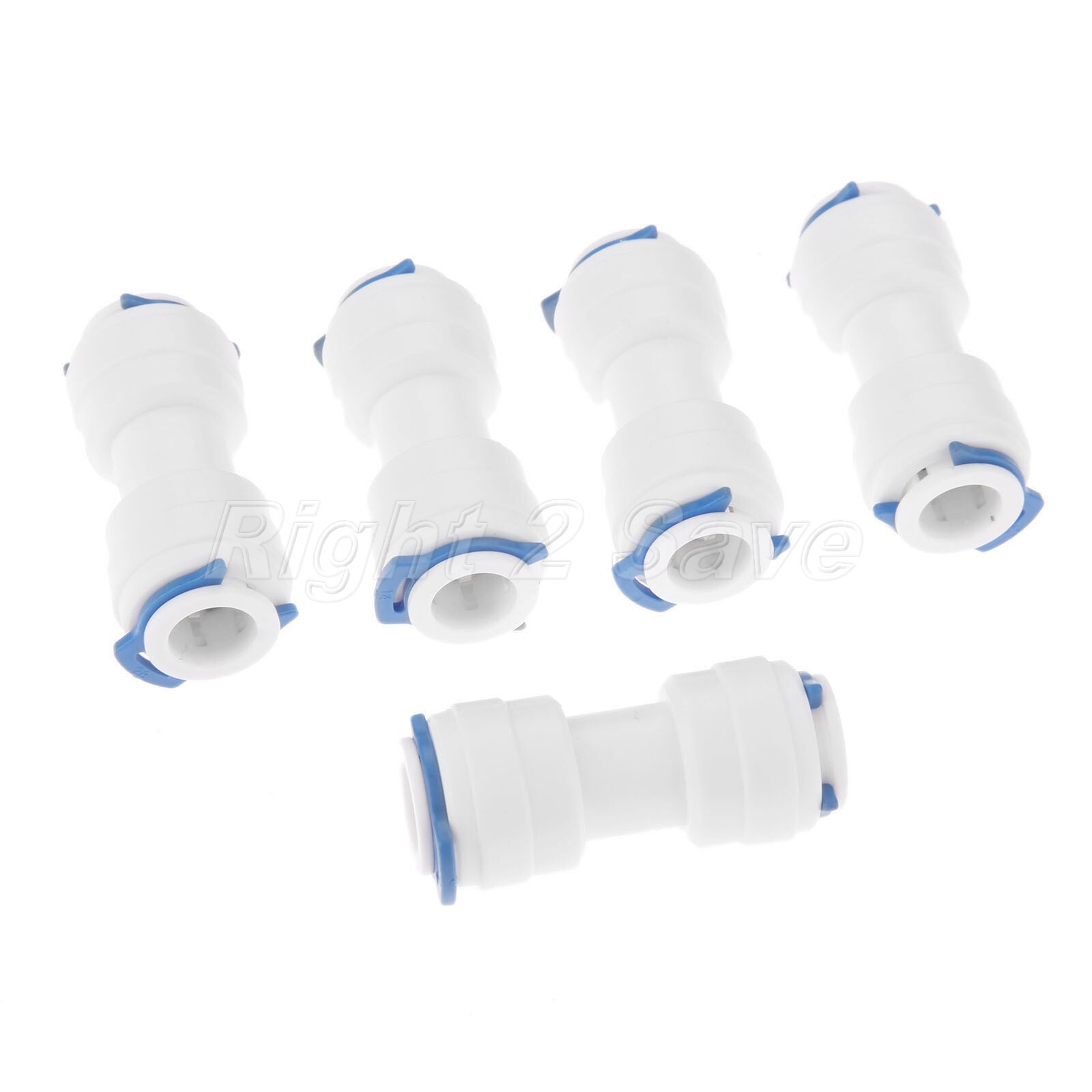 5pcs Straight Water Filter Connectors RO System Pipe Coupling ...