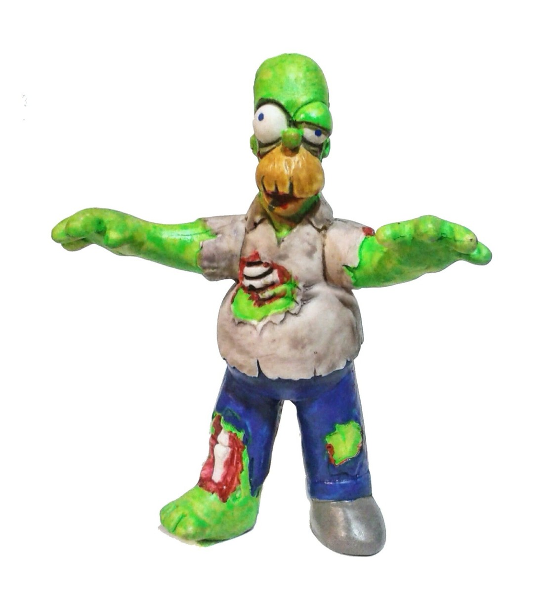 Homer Simpson Zombie Tattoos Noir Homer | The Simpsons: Tapped Out