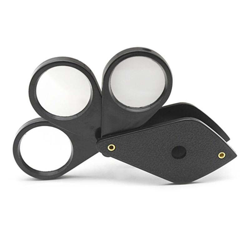 4x 8x 12x Magnifying Lens Handheld Eye Loupe Magnifier for Coins Stamp ...