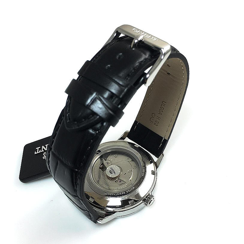 Men's Orient Symphony III Classic Black Automatic Watch RA-AC0F05B10B