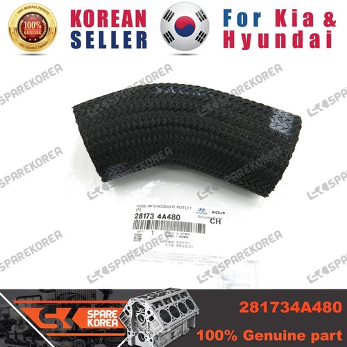 Genuine/OEM 281734A480 HOSE-INTERCOOLER OUTLET (A) for Hyundai Grand ...