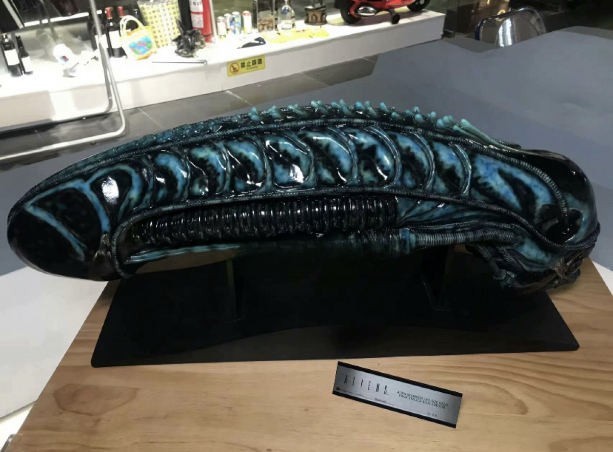 Coolprops Alien Xenomorph 1/1 Head Statue Figure Resin Collectible ...