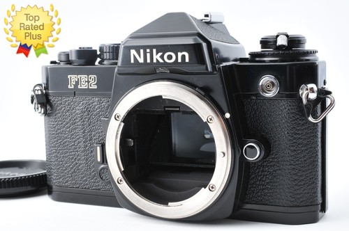 [ Near MINT++ ] Nikon FE2 FE 2 Black 35mm SLR Film Camera Body From ...