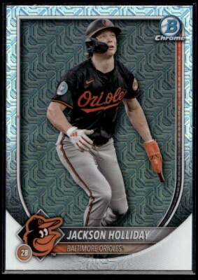 2025 Bowman Mega Box MOJO Jackson Holliday #77 ORIOLES | eBay
