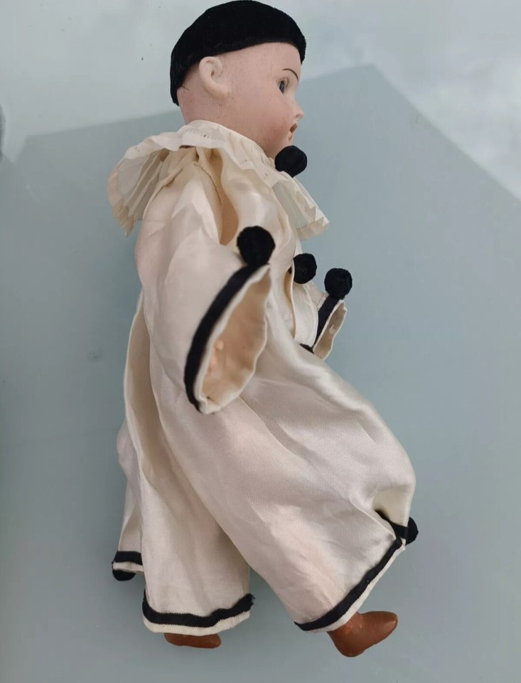 Beautiful Rare French Tete Bebe Peridot Clown Antique Doll, Stunning ...