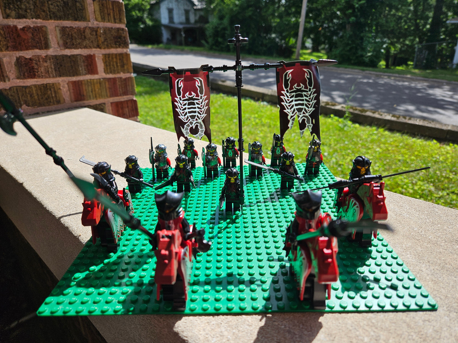 Lego Castle Kingdom Scorpion Shadow Knights, 100% Lego, 15 Figures ...