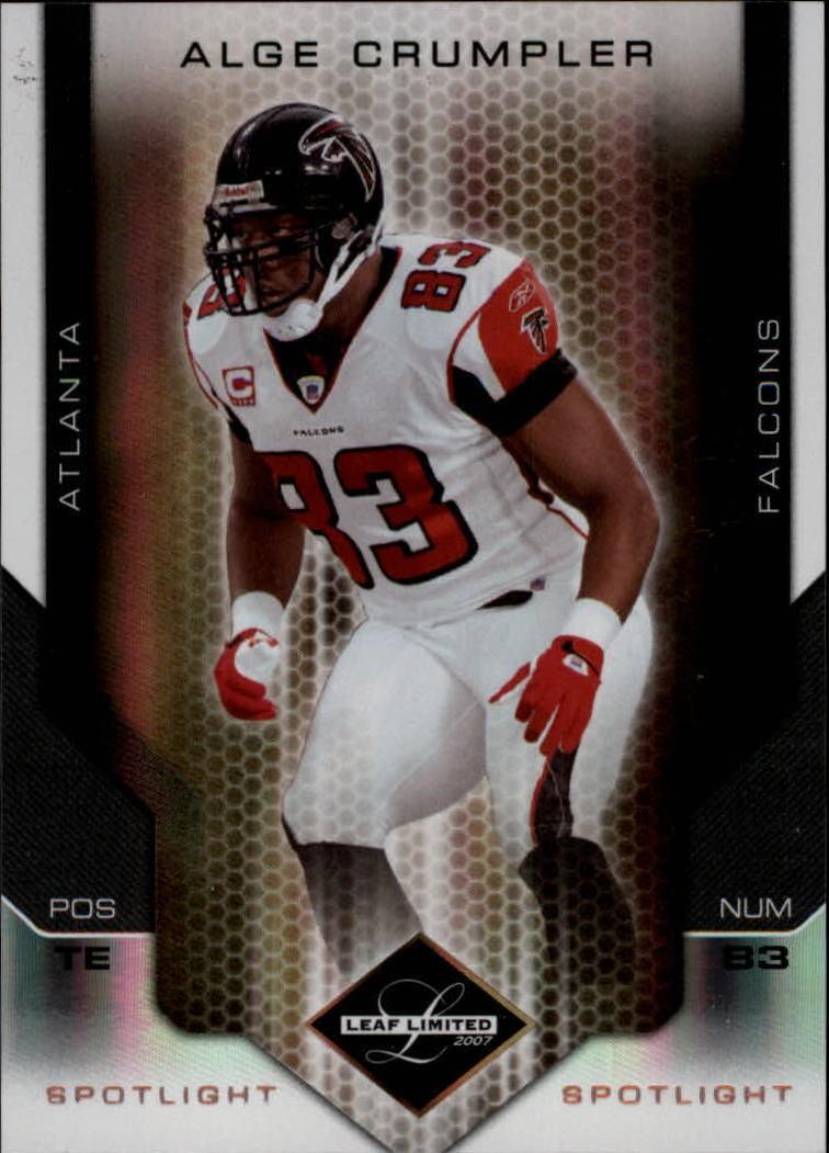 2007 Leaf Limited - Alge Crumpler #5 Spotlight Bronze /32 for sale ...