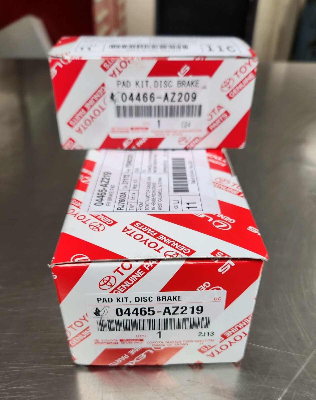 2010 - 2015 RX 350 Factory Lexus Front and Rear Brake Pad Sets OEM ...