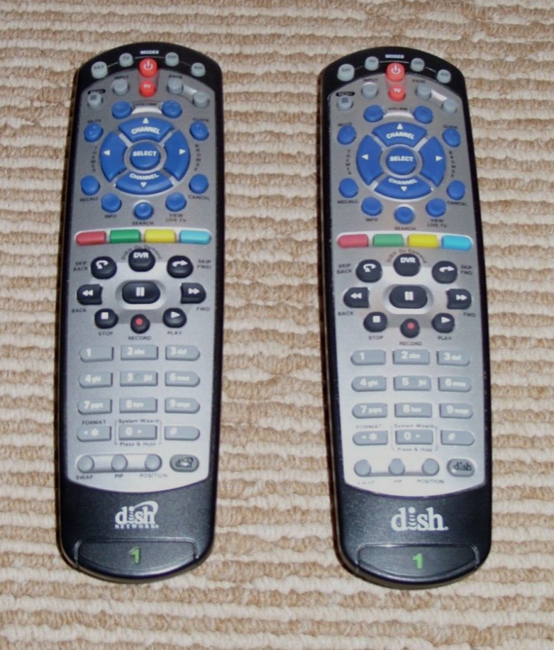 VIP722 DVR Receiver from Dish Network Sling Adapter, 2 Remotes, Cables ...